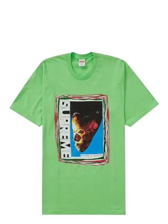 Supreme Mask Tee Shirt - Lime