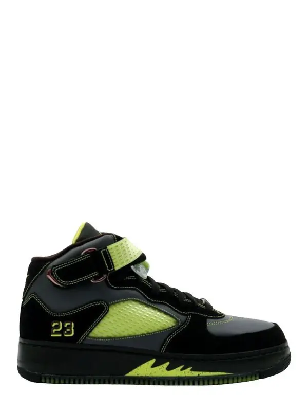JORDAN Force High-top Sneakers - Black/bright Cactus/anthracite