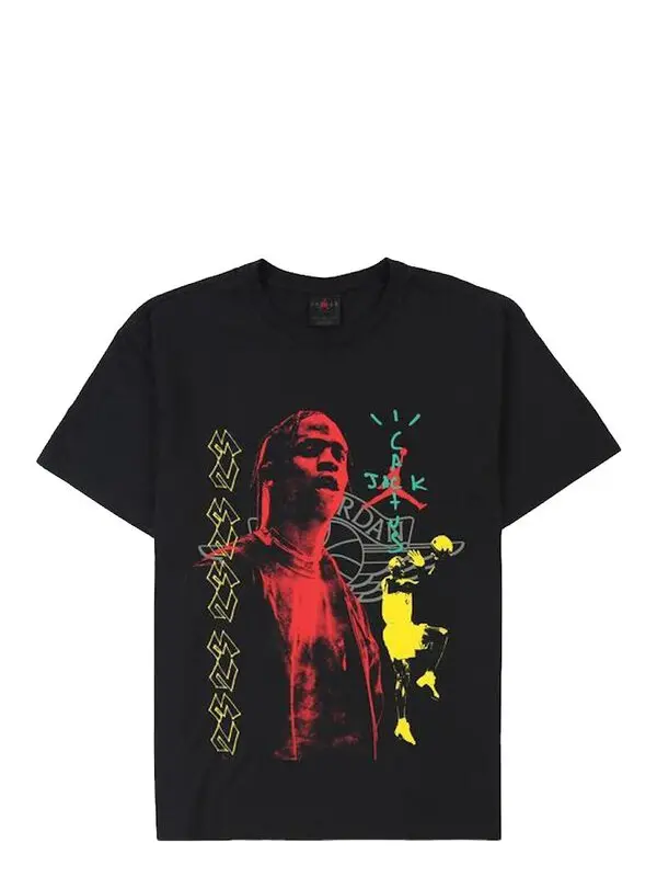 TRAVIS SCOTT Mj 1 Tee Shirt - Black