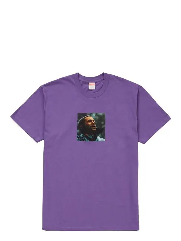 Supreme Marvin Gaye Tee Shirt - Purple