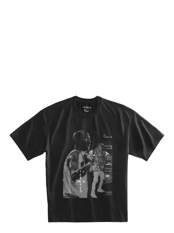 TRAVIS SCOTT Jordan Tee Shirt - Black