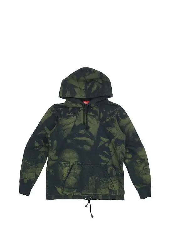 Supreme Malcolm X Hooded Sweatshirt - Black