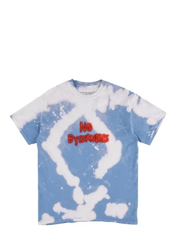 TRAVIS SCOTT No Bystanders Tee Shirt - Blue Tie Dye