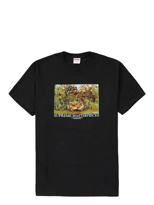 Supreme Masterpieces Tee Shirt - Black
