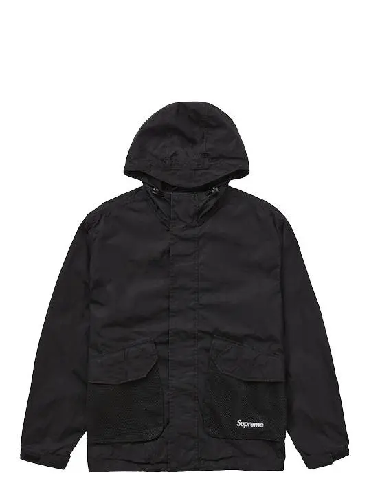 Supreme Mesh Pocket Cargo Jacket - Black