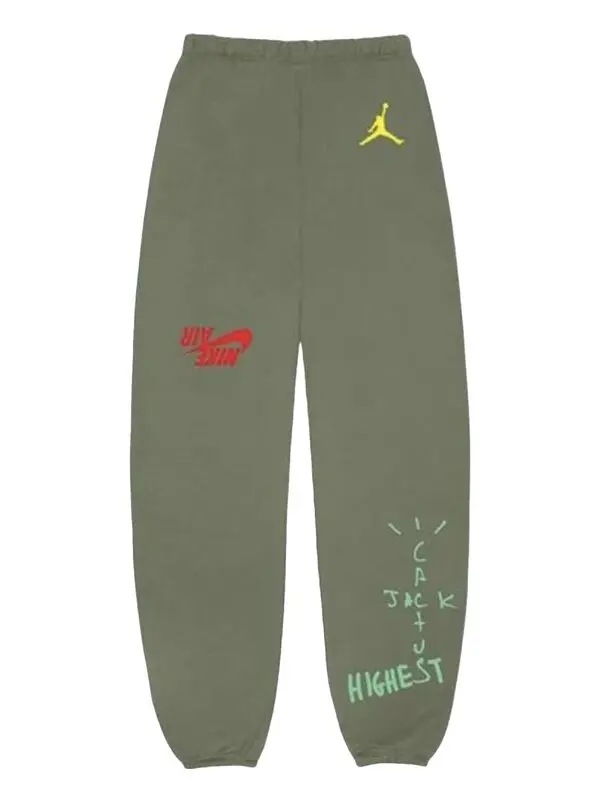 TRAVIS SCOTT Jordan Cactus Jack Highest Sweatpant - Olive