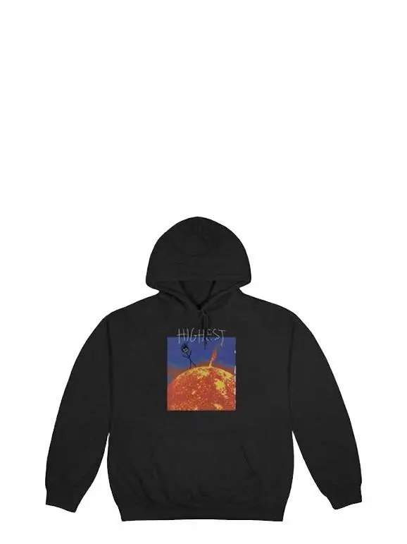 TRAVIS SCOTT Highest In The Room Sun Hoodie - Black