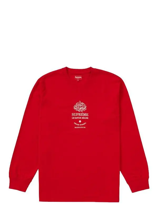 Supreme Marrakech Long Sleeve Top - Red