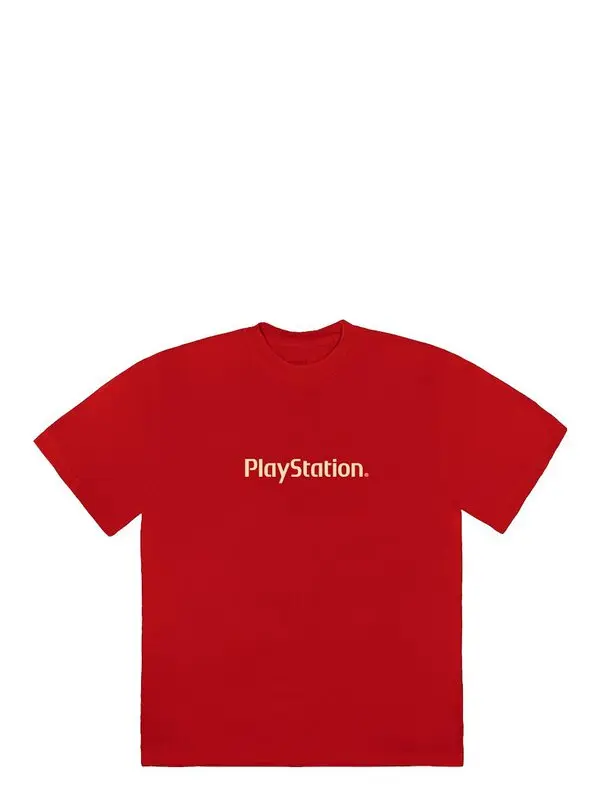 TRAVIS SCOTT Motherboard Logo Iv T-shirt - Red