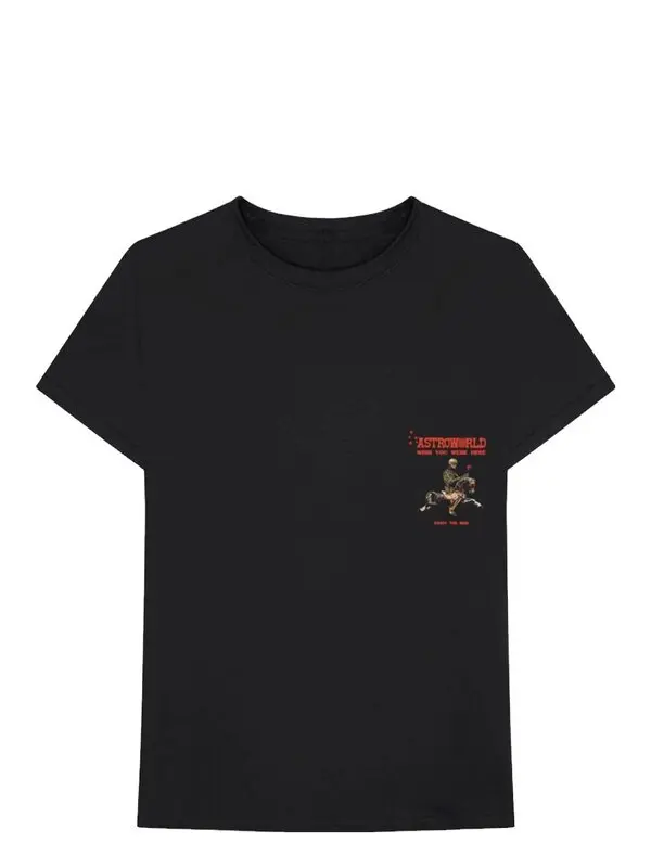 TRAVIS SCOTT Season Pass T-shirt - Black