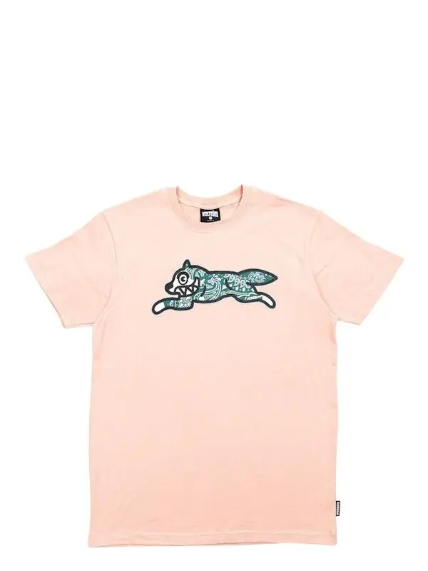 HARVEY NICHOLS Paisley Tee Shirt - Pink/rose Smoke
