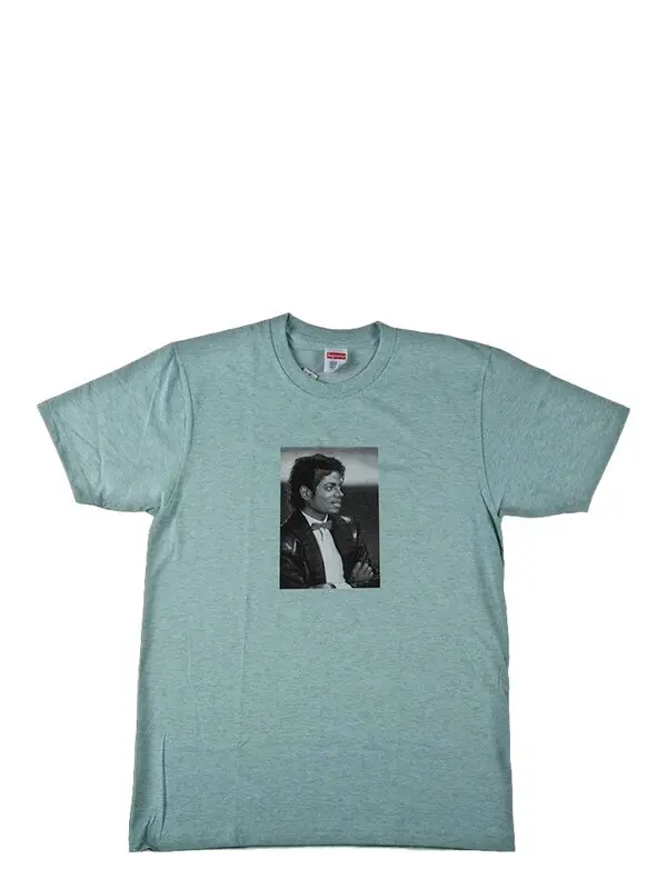 Supreme Michael Jackson Tee Shirt - Heather Turquoise