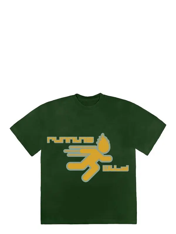 TRAVIS SCOTT Running Wild T-shirt - Forest Green