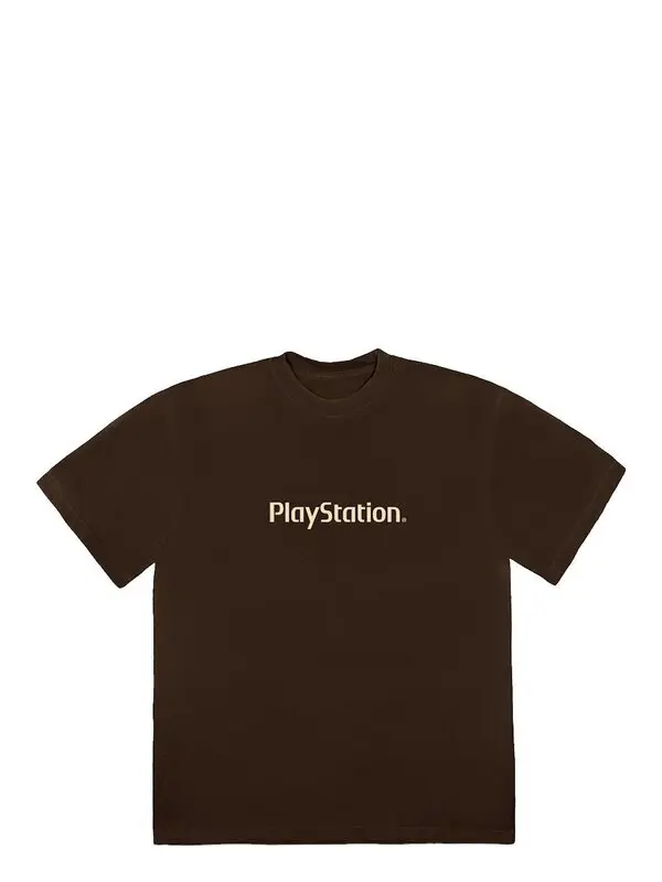TRAVIS SCOTT Motherboard Logo Ii T-shirt - Brown