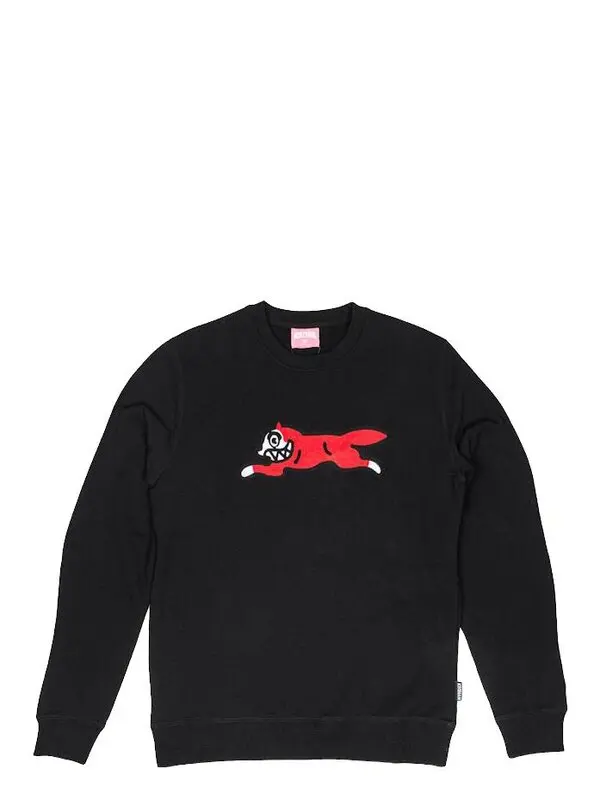 HARVEY NICHOLS Legacy Crewneck Sweater - Black