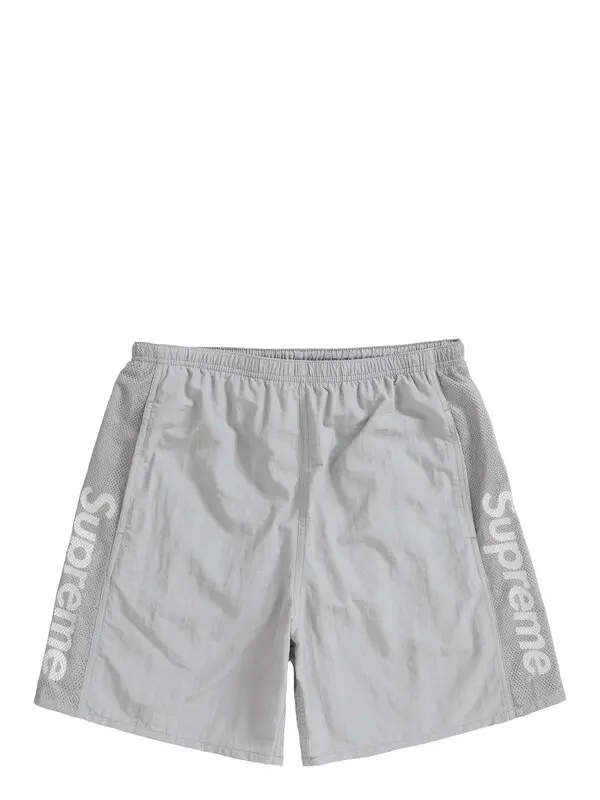 Supreme Mesh Panel Water Short - Grey