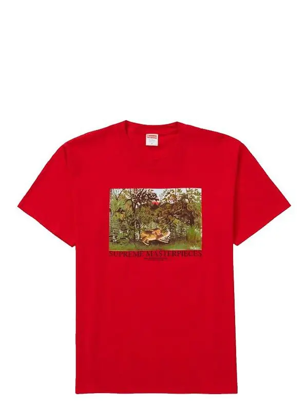 Supreme Masterpieces Tee Shirt - Red