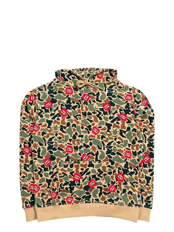 HARVEY NICHOLS Hidden Camo Hoodie - Camo/green/brown
