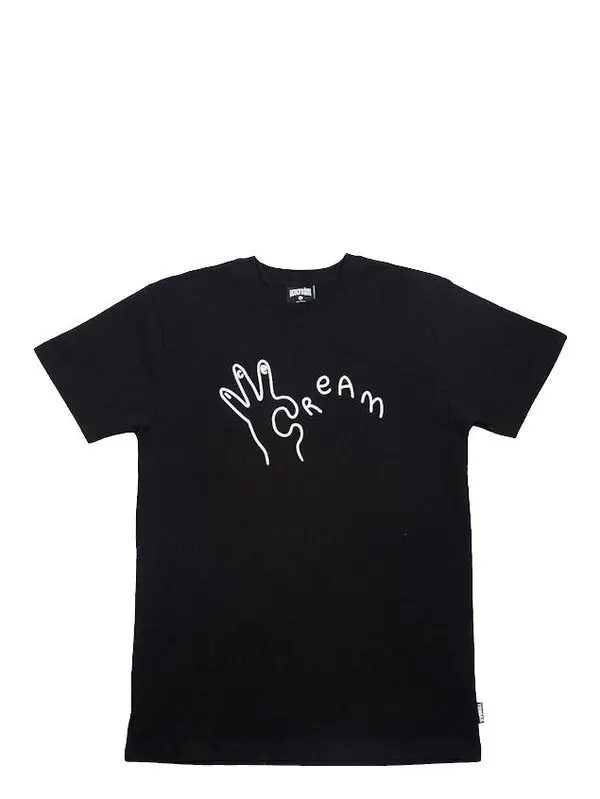 HARVEY NICHOLS Ok Tee Shirt - Black