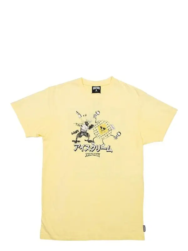 HARVEY NICHOLS Reynolds Knit Tee Shirt - Yellow
