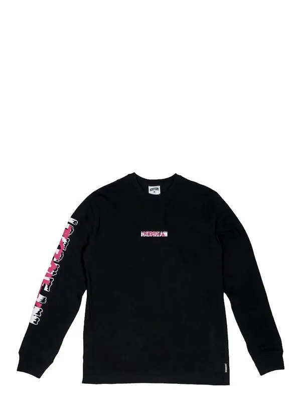 HARVEY NICHOLS Transition Long Sleeve Tee Shirt - Black