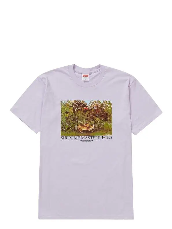 Supreme Masterpieces Tee Shirt - Light Purple