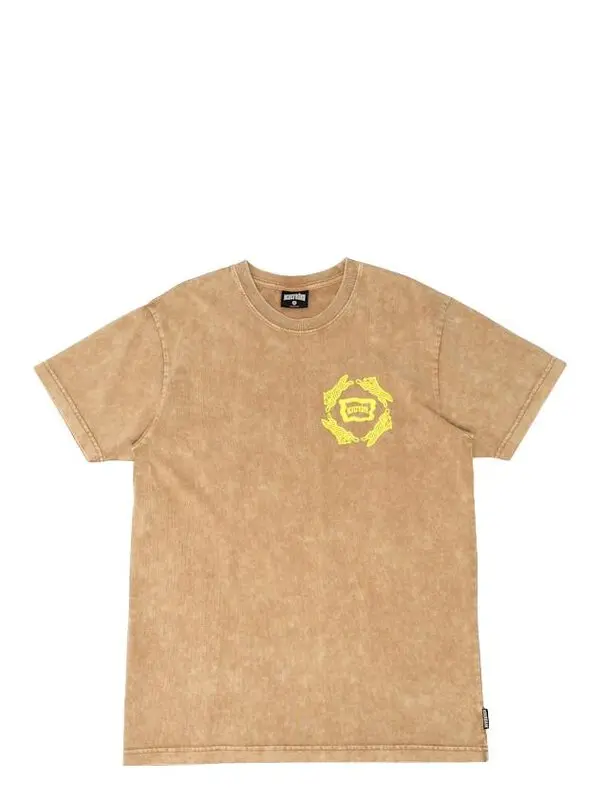 HARVEY NICHOLS Outlaw Knit Tee Shirt - Brown