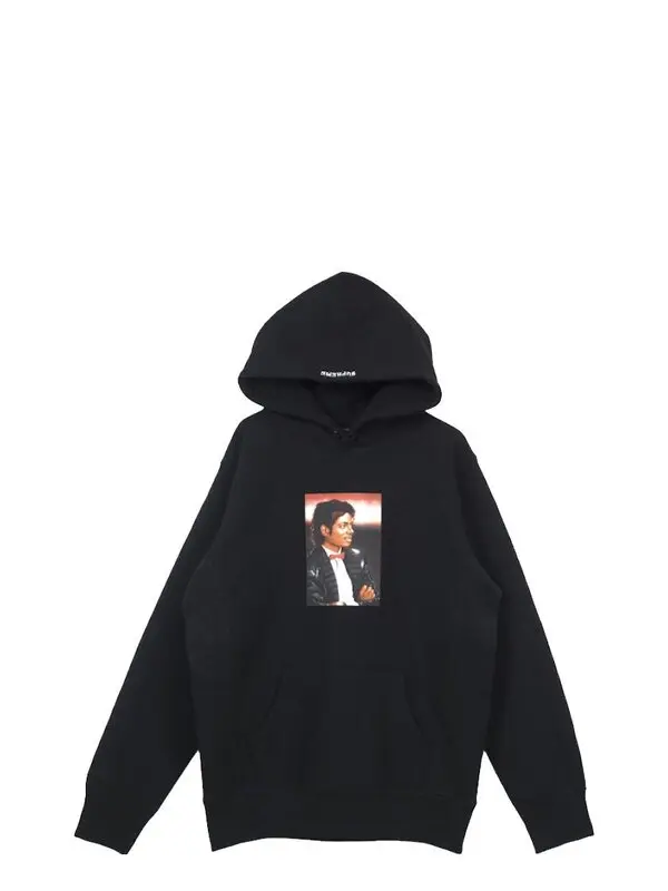 Supreme Michael Jackson Hooded Sweatshirt - Black