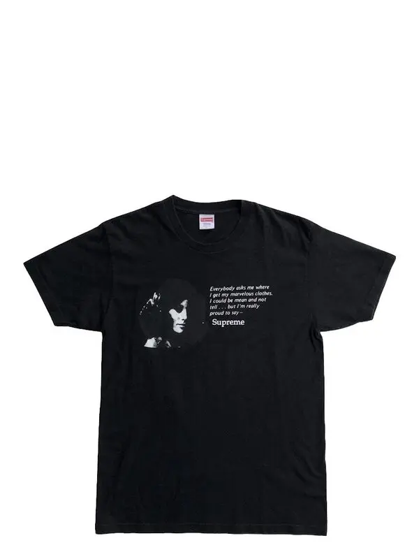Supreme Mean Tee Shirt - Black