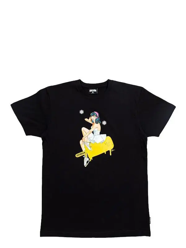 HARVEY NICHOLS Figure Tee Shirt - Black