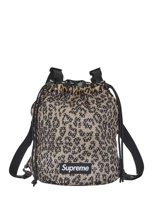 Supreme Mesh Small Backpack - Leopard