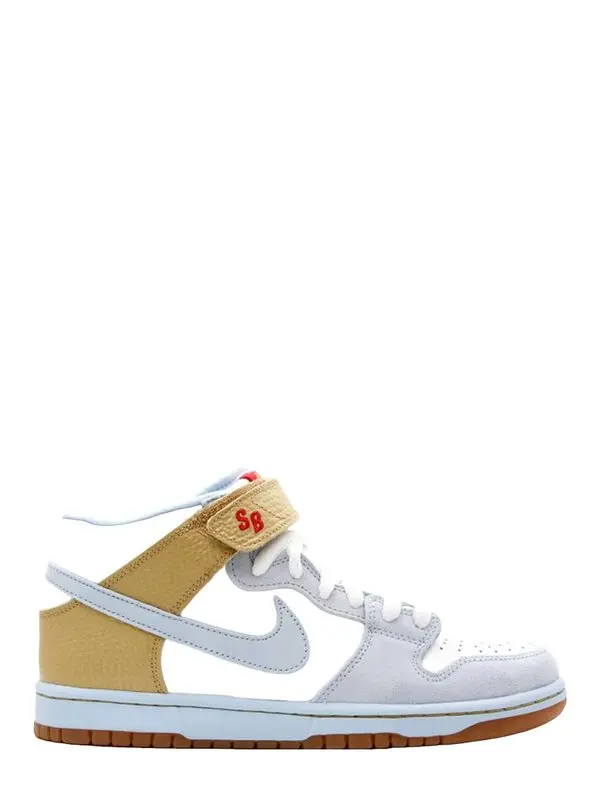Nike Dunk Mid Clubber Langin Sneakers - White/ice Blue