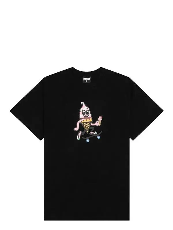 HARVEY NICHOLS Kick Push Tee Shirt - Black