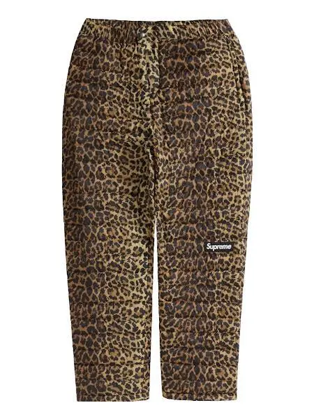Supreme Micro Down Pant - Leopard