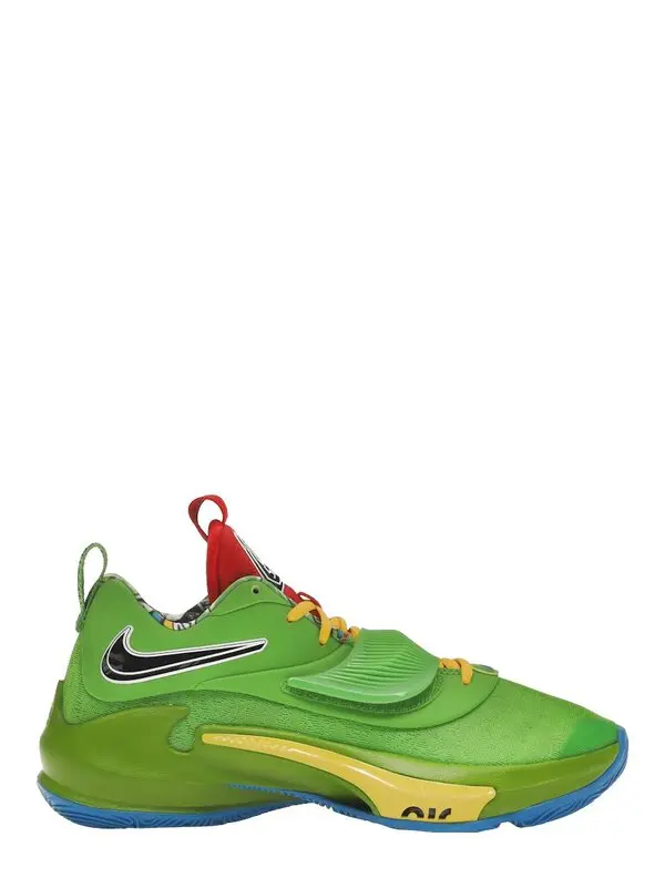 Nike Zoom Freak 3 Nrg Uno Sneakers - Green Bean/white/action Red