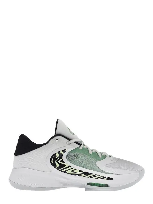 Nike Zoom Freak 4 Greek Coastline Sneakers - White/black/barely Volt