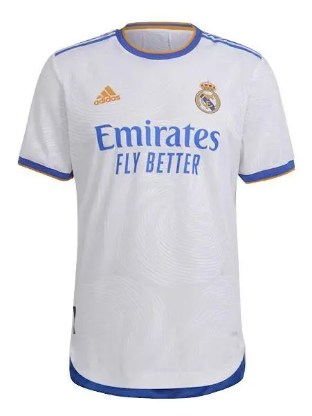 Adidas Real Madrid Home Authentic 21/22 Jersey - White