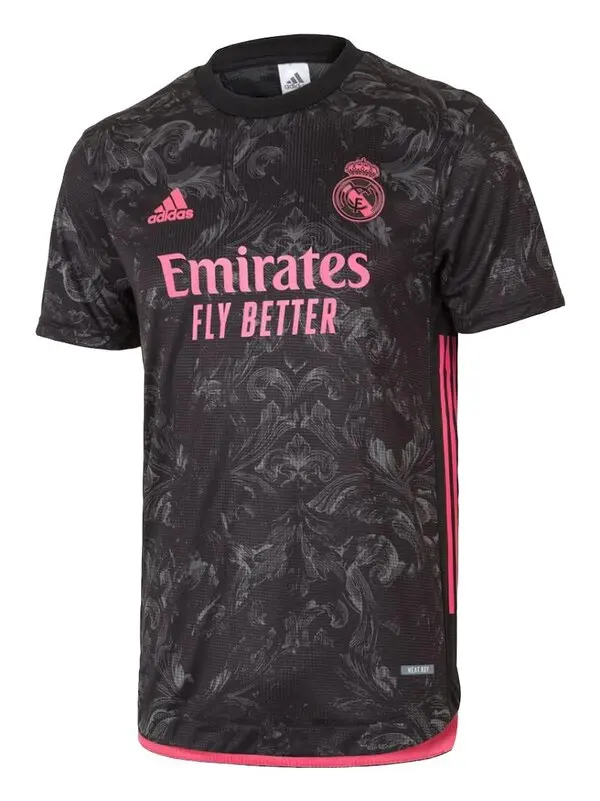 Adidas Real Madrid Third Authentic 20/21 Jersey - Black