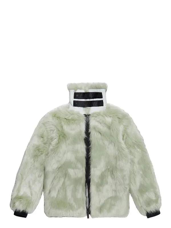Nike X Ambush Reversible Faux Fur Coat - Jade Horizon/black