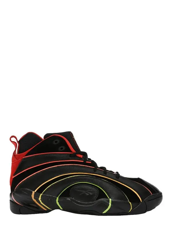 REEBOK Shaqnosis Hot Ones Sneakers - Black/true Grey 8/canton Red