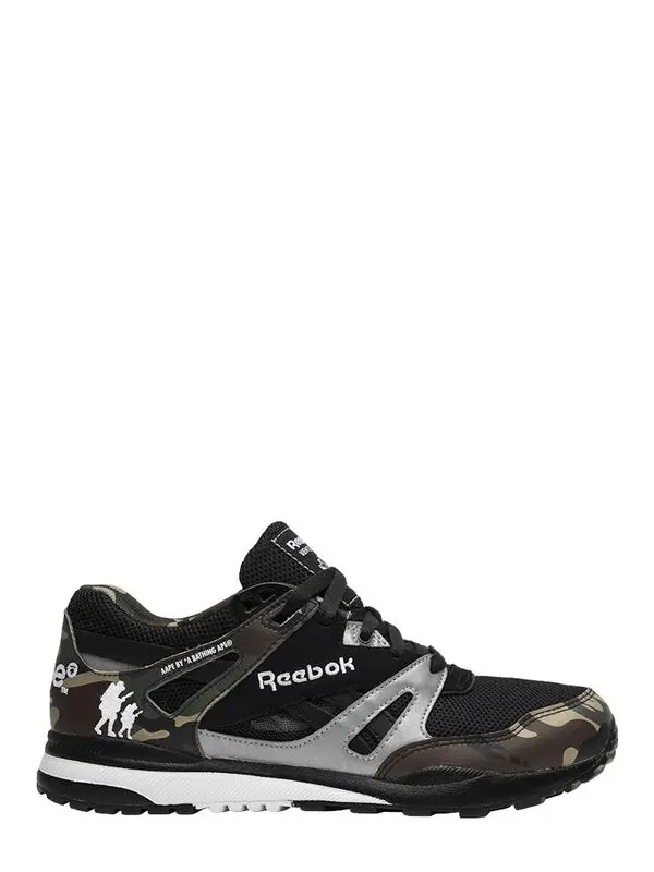 REEBOK Ventilator Aape A Bathing Ape Sneakers - Camo/black/white