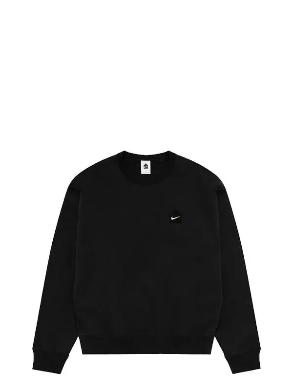 Nike X Dsm Fleece Crewneck Sweatshirt - Black