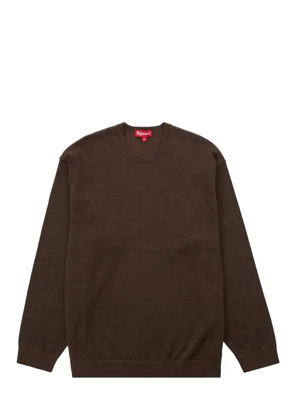 Supreme Metallic Long Sleeve Top - Brown