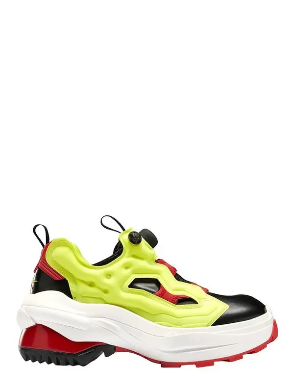REEBOK Tabi Instapump Fury Oxford Maison Margiela Citron - Black/vector Red