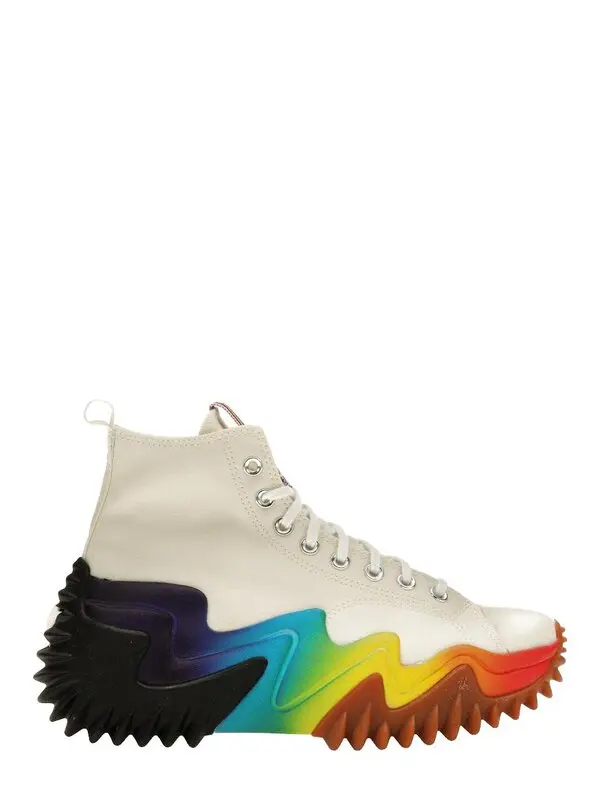 CONVERSE Run Star Motion Platform Pride High-top Sneakers - Egret/court Purple