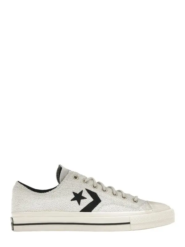 CONVERSE Star Player Ox Reverse Terry Sneakers - White/lunar Rock/black