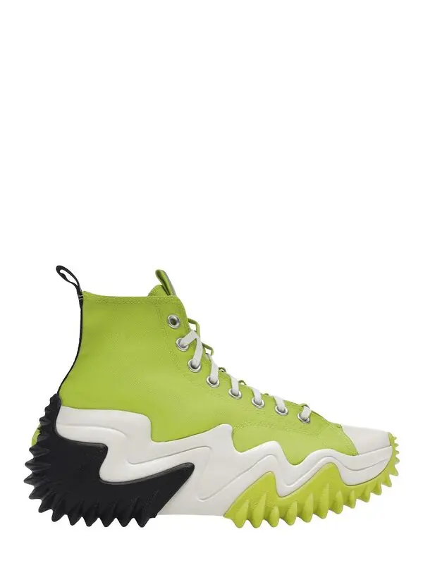 CONVERSE Run Star Motion Platform High Top Sneakers - Lime Twist/black/egret