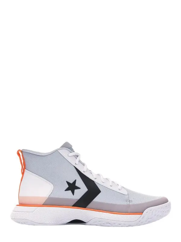 CONVERSE Star Series Bb Tinker Hatfield Sneakers - Pure Platinum/black/bold Mandarin