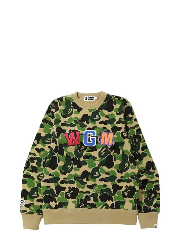 BAPE Abc Shark Crewneck Sweatshirt - Green