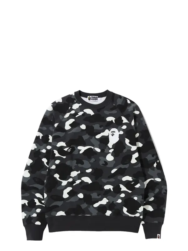 BAPE City Camo Crewneck Sweatshirt - Black
